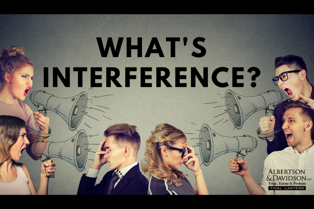 Video: What Does "Interference" Mean For Inheritances?