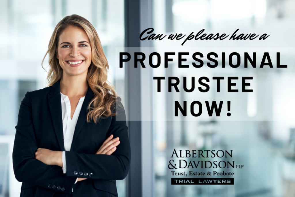 Trustee Suspension in California Trust Cases | Albertson & Davidson, LLP