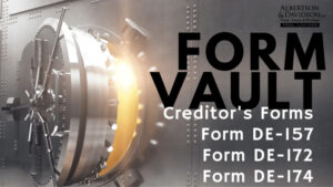 California Creditor's Forms | Video Transcript