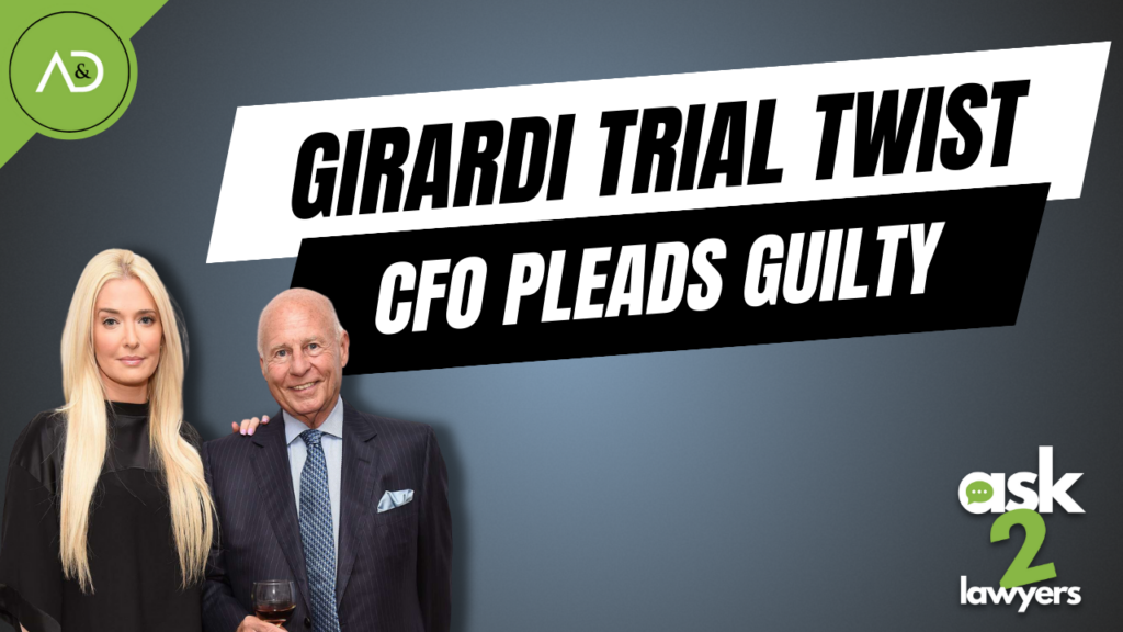 Girardi Trial Update: CFO Kamon Pleads Guilty
